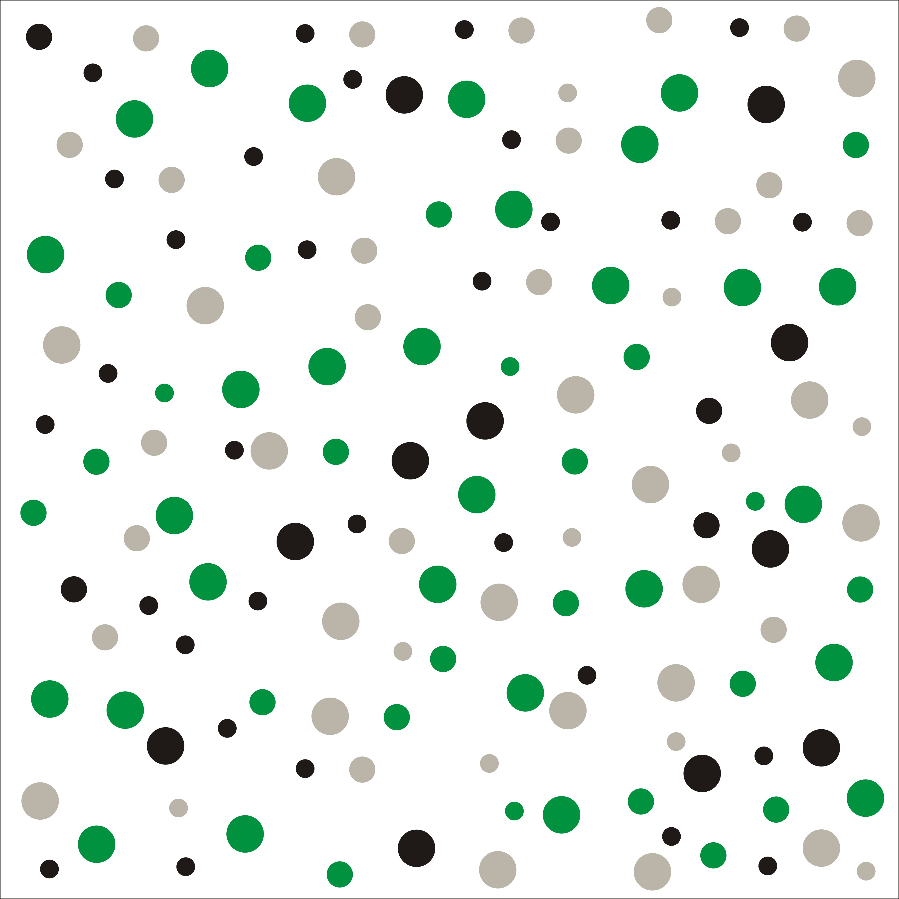 12" x 12" CUSTOM SCRAPBOOK PAPER SPOTS PRINT WITH CUSTOM COLOR